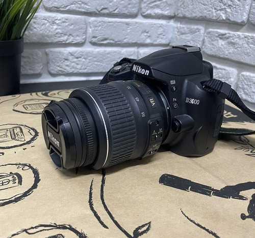 Зеркальный фотоаппарат Nikon d3000 kit