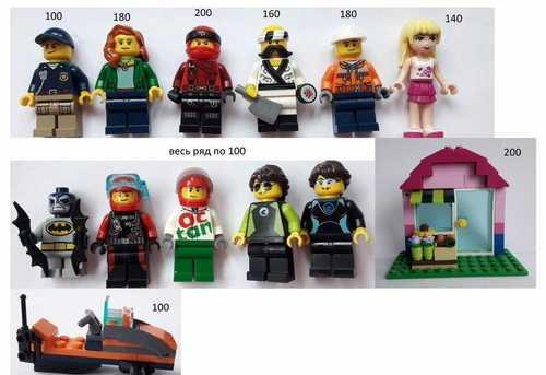 Lego фигурки, аксессуары, детали поштучно