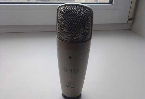 Студийный микрофон behringer c-1u