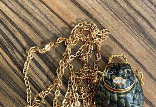 Винтажное ожерелье сумочка