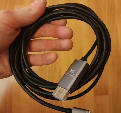 Кабель displayport USB-C