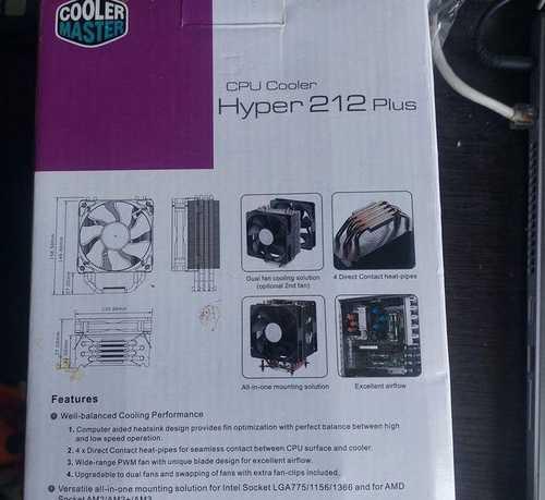 Башенный кулер для процессора cooler master hyper
