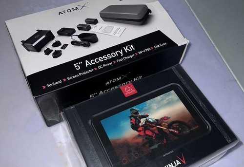 Atomos Ninja V + Acessory Kit + Atomos HDD