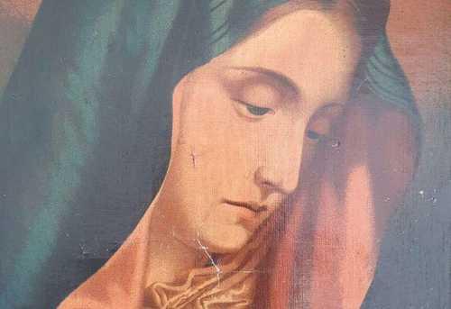 Икона-картина Богородица Скорбящая