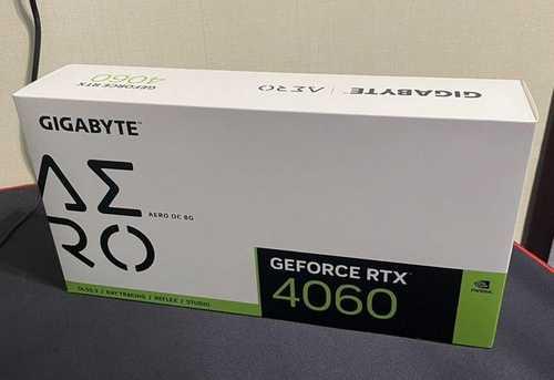 Новая gigabyte RTX 4060 aero OC