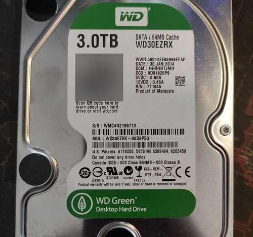 Жесткий диск hdd - 3tb + 2tb