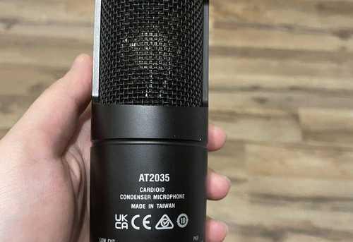 Студийный микрофон audio-technika AT2035