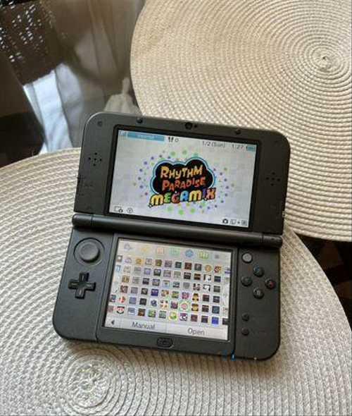 Прошитая New Nintendo 3DS XL Black +64Gb +100 игр