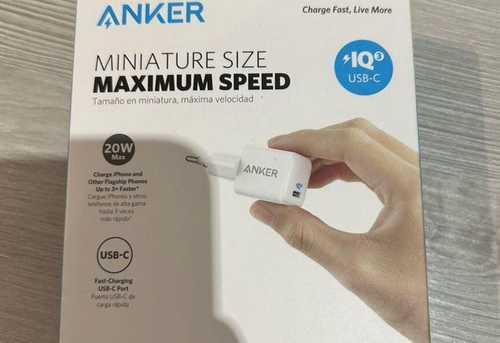 Блок зарядки Anker 20w для айфона