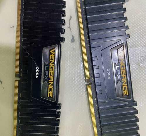 Оперативная память ddr4 16gb corsair 2x8 2400мгц