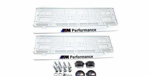 Рамка номер. знака M-Performance 2 шт. + крепление