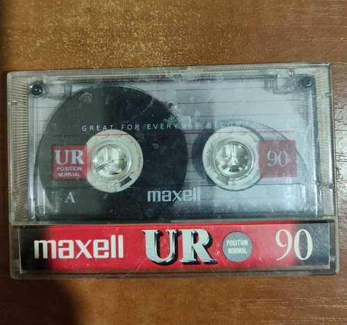 Аудиокассета maxell UR 90