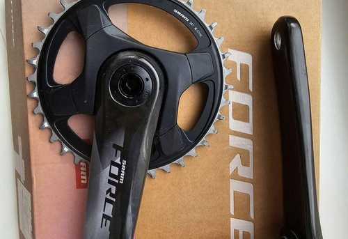 Система карбоновых шатунов Sram Force + звезда 38