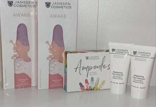 Ампулы для глаз, эмульсия Janssen cosmetics