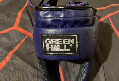 Боксерский шлем green hill размер М