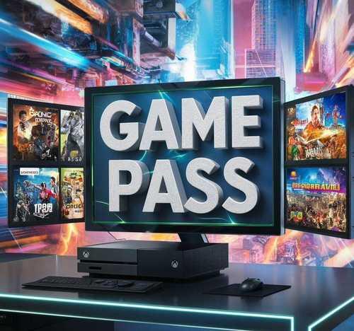 Подписка Xbox Game Pass Ultimate на 12 месяцев