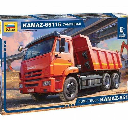 Сборная модель KAMAZ - 65115 самосвал 1/35