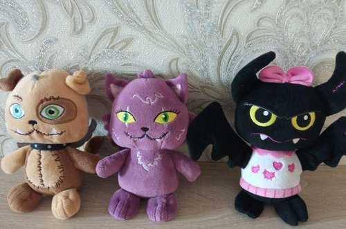 Monster High питомцы (мягкие игрушки)