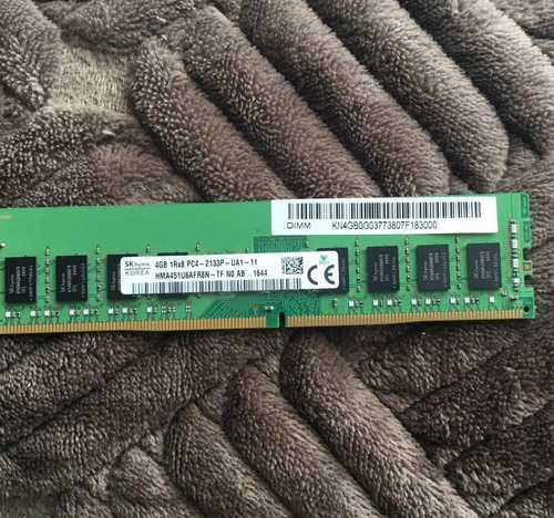 Оперативная память ddr4 4gb SK hynix (korea)