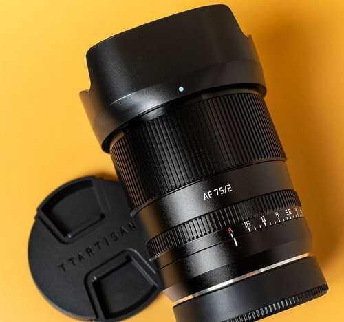 Ttartisan AF 75mm f/2 (Новый)