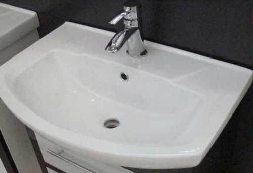 Тумба, навесной шкаф-зеркало, раковина для ванной