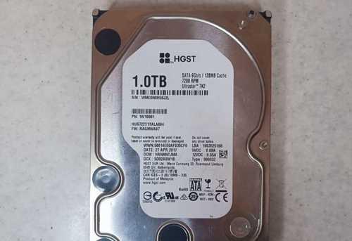Жесткий диск HDD 1TB hgst Ultrastar 7k2