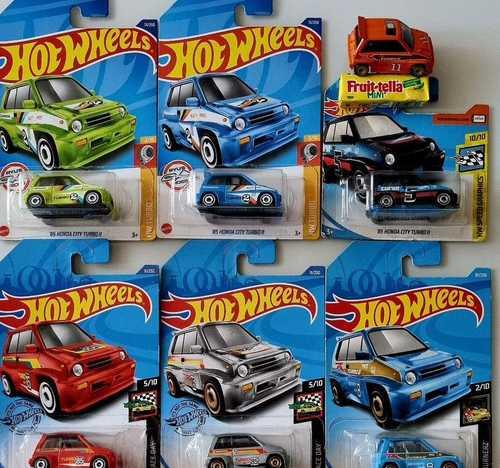 Hot Wheels 85 Honda City Turbo ll (лот)