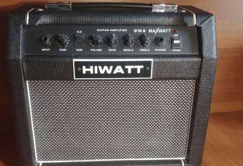 Гитарный комбоусилитель Hiwatt Maxwatt