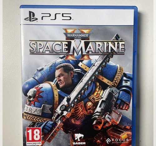 Warhammer 40.000 space marine 2 ps5 диск