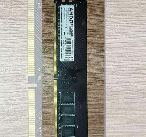 Оперативная память ddr4 8gb 2400mhz amd