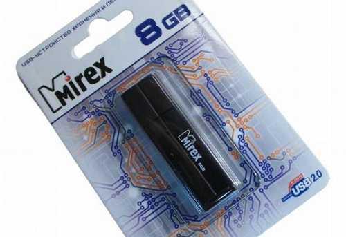 USB флешка Флешка 8 гб Mirex Line Black