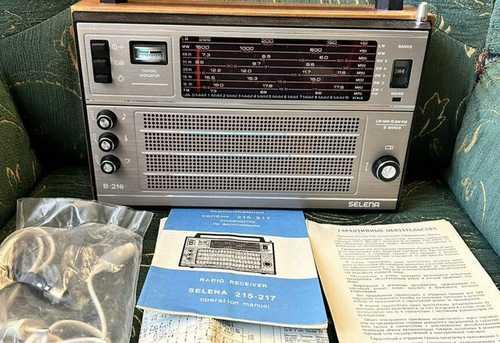 Продам радиоприемник selena B 216 (океан 214)