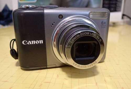 Компактный фотоаппарат canon a2000is