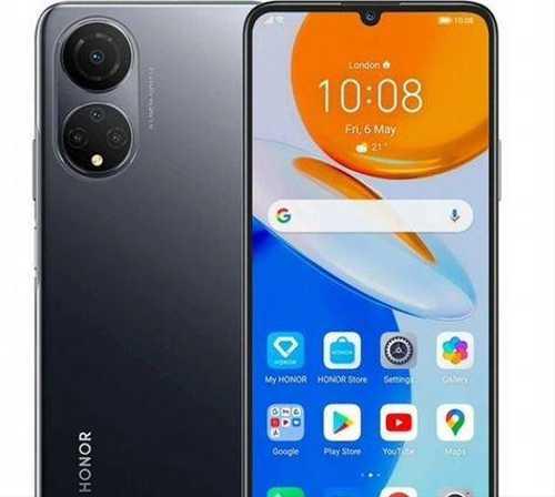 Смартфон honor X7 4/128 гб RU, полночный черный