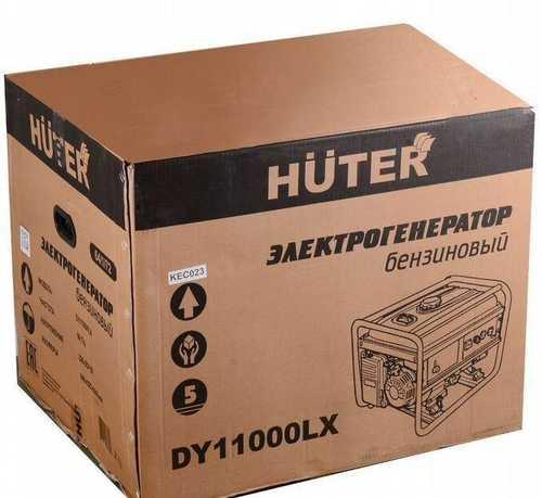 Электрогенератор бензиновый 9 кВт dy11000lx Huter