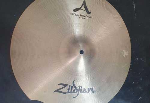 Тарелка Zildjan A medium thin crush 16'