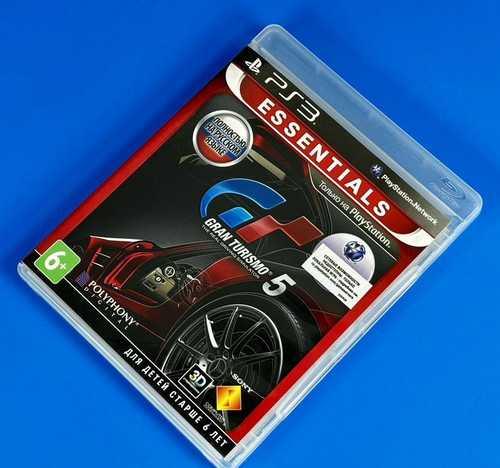 Gran Turismo 5 (диск, Sony PS3)