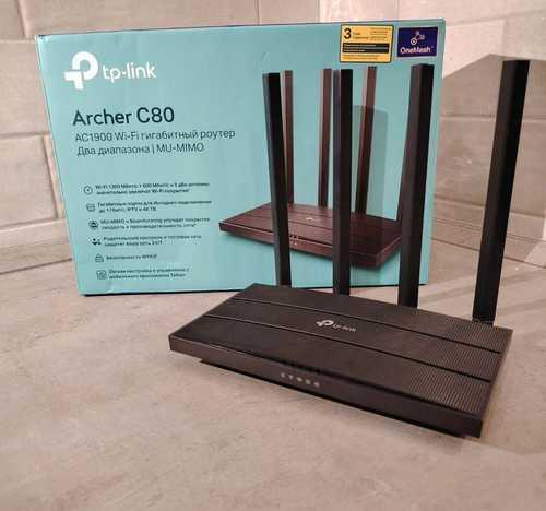 Роутер Archer c80 AC 1900 Wi-Fi двухдиапазонный