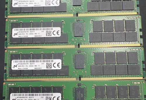 64GB dimm DDR4 REG 3200 MHz Micron MTA36ASF8G72PZ