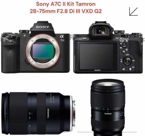 Sony A7C II Kit Tamron 28-75mm F2.8 III VXD G2