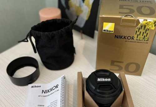 Объектив nikon 50mm f 1.8g af s Nikkor