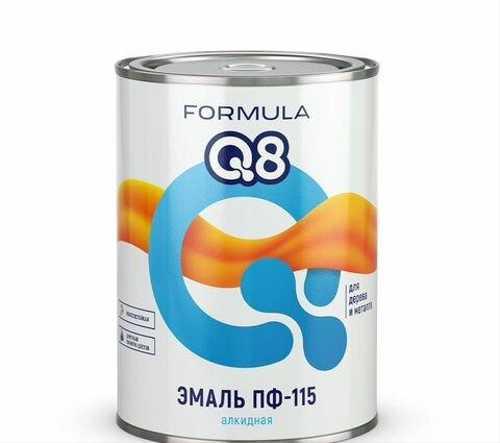 Эмаль пф-115 синяя 0,9 кг (14) "formula Q8"