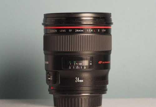 Canon EF 24mm f/1.4L II USM