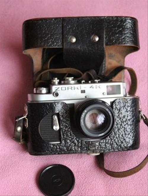 Плёночный советский фотоаппарат Zorki - 4К