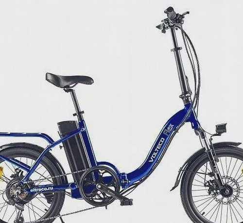 Электровелосипед Volteco flex (Синий-2403) 2021, 2
