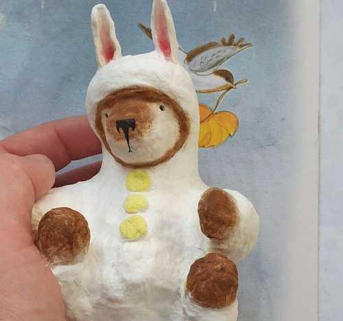 Ватные елочные игрушки