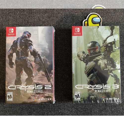 Игра Crysis 2 и 3 Remastered для Nintendo Switch