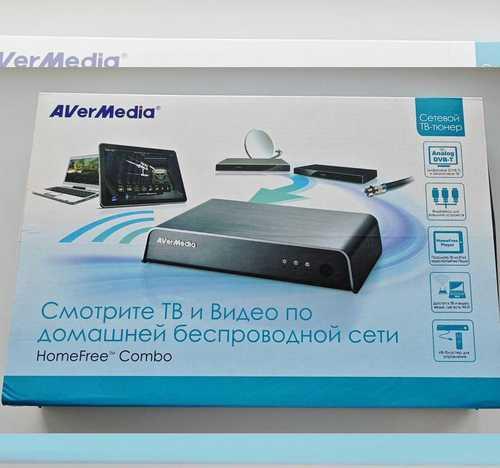 Сетевой тв-тюнер AVerMedia HomeFree Combo F210