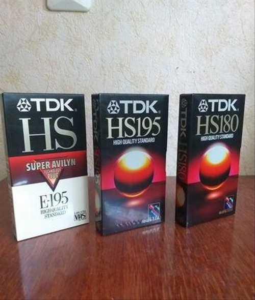 Видеокассеты vhs TDK