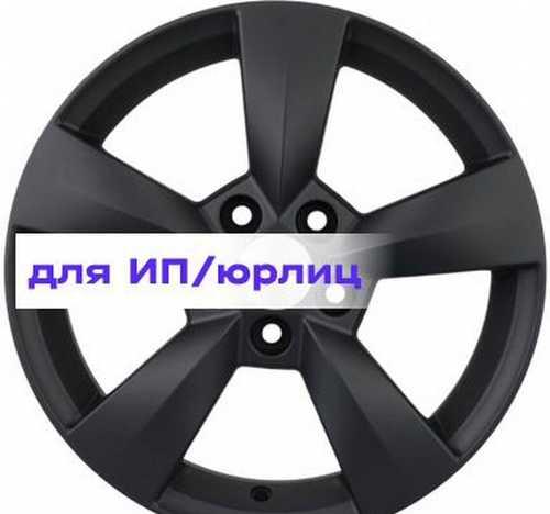 Khomen Wheels 6x15/5x100 ET40 D57,1 KHW1504 (Polo) Black matt
